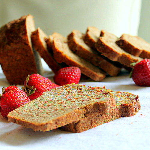 Strawberry Mango Molasses Mini Loaf - Vegan Richa