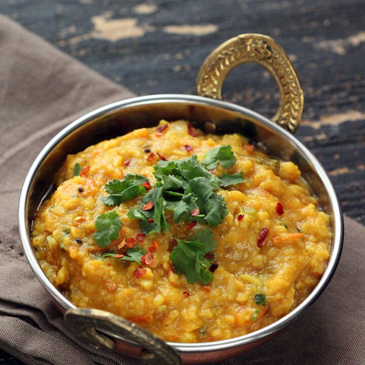 Mung Bean Dal & Pigeon Pea Stew ( Vegan & Gluten-free) - Vegan Richa