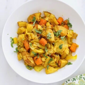 Atakilt Wat - Ethiopian Cabbage Potato Carrots. Vegan Gluten-free ...