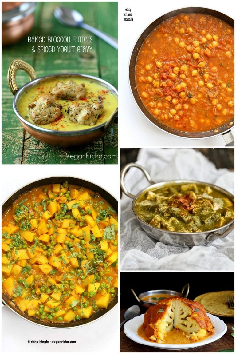 Popular Vegan Indian Curries & Entrees Recipes - Vegan Richa