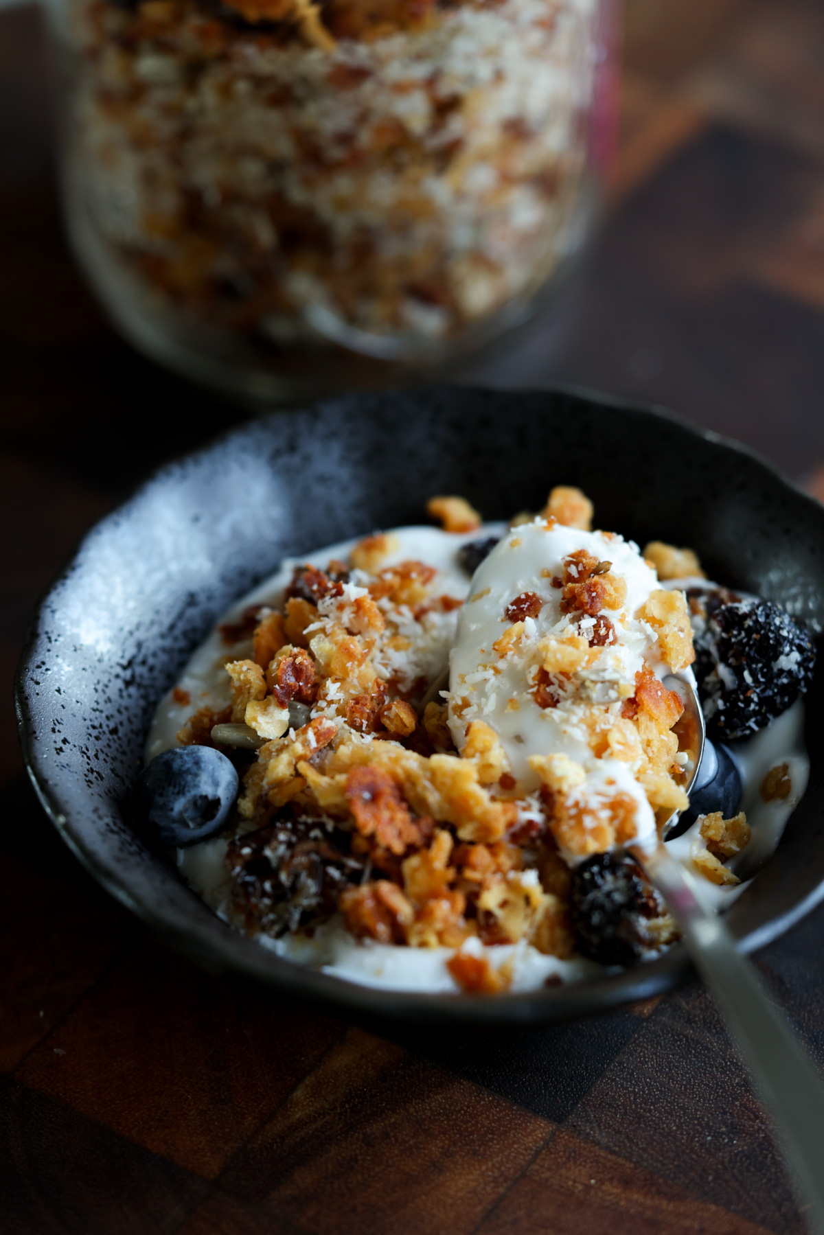 Red Lentil Granola (grain-free, nut-free) – Skills recipes