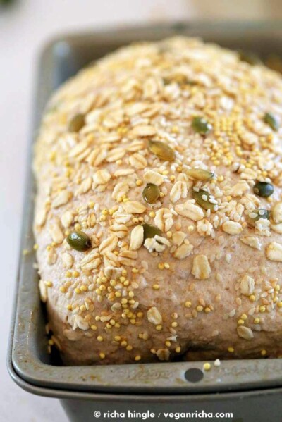 Whole Grain Seed Bread Recipe - Vegan Richa