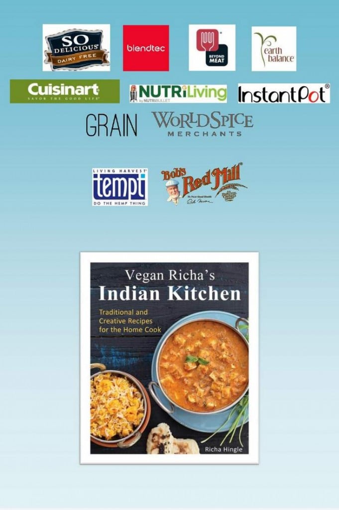Vegan Richa's Indian Kitchen Book Launch: $6,000 in Gifts till we run ...