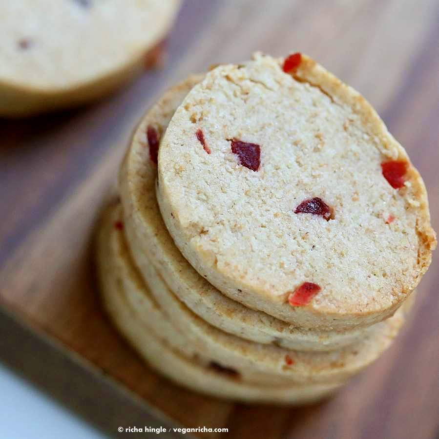 Vegan Coconut Oil Shortbread Cookies with Pumpkin Pie Spice - Vegan Richa