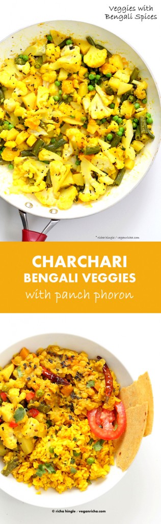 Bengali Mixed Veggies - Charchari Recipe - Vegan Richa
