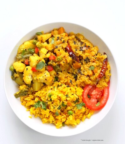 Bengali Mixed Veggies - Charchari Recipe - Vegan Richa