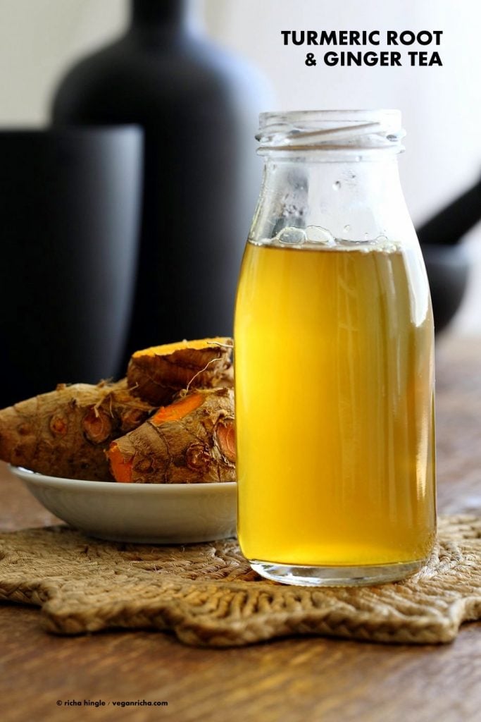 Ginger Turmeric Root Tea - Vegan Richa