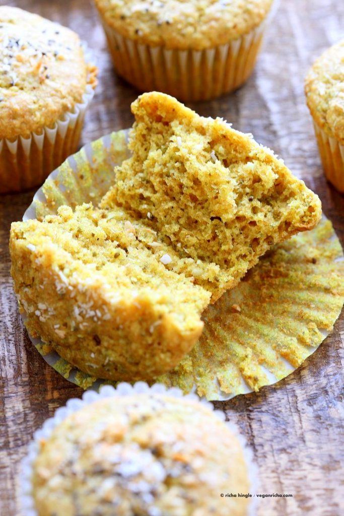 Lemon Coconut Chia Muffins - Vegan Richa
