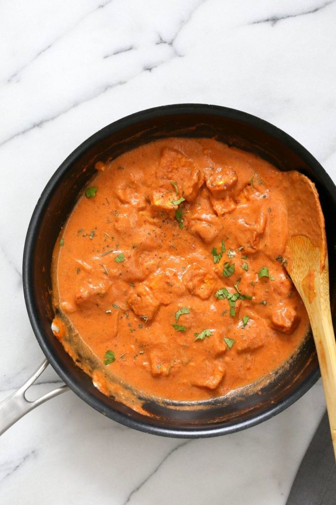 Indian Butter Tofu Paneer - Tofu Butter Masala Recipe - Vegan Richa