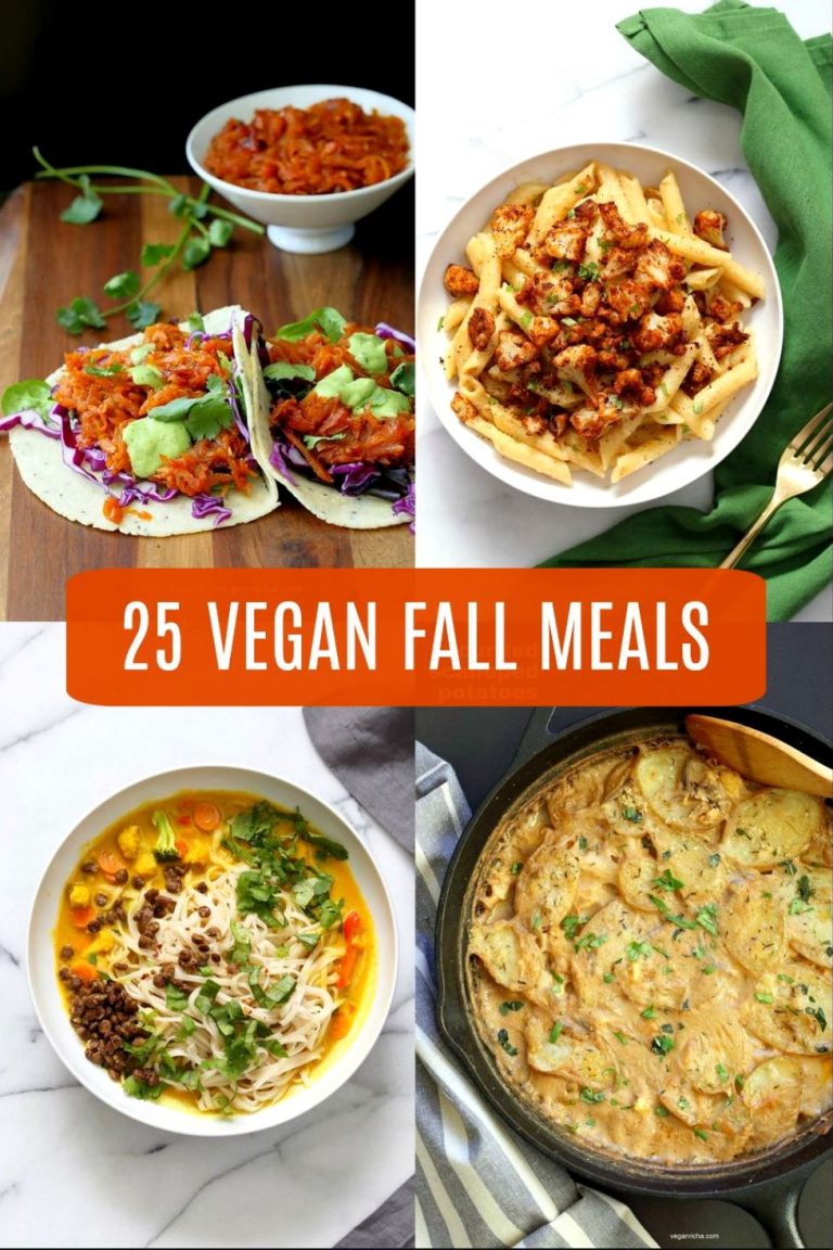25 Vegan Fall Dinners for a chilly day - 1 Pot Gluten-free options ...