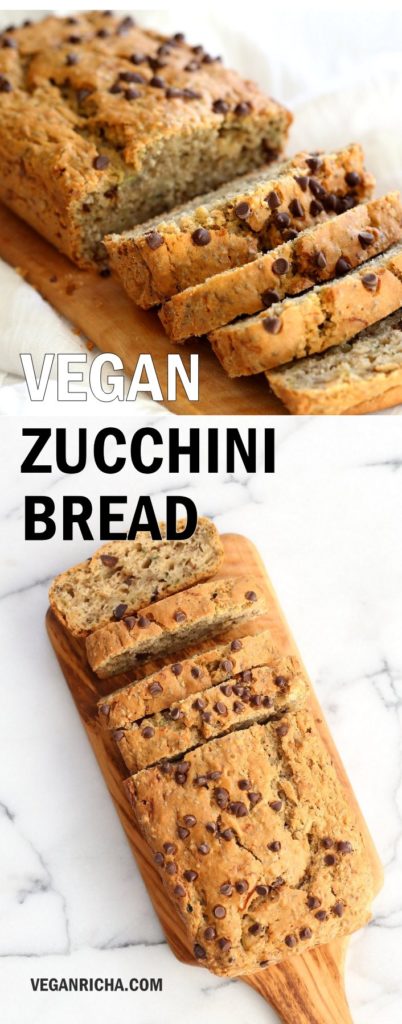 Vegan Zucchini Bread Recipe - Vegan Richa