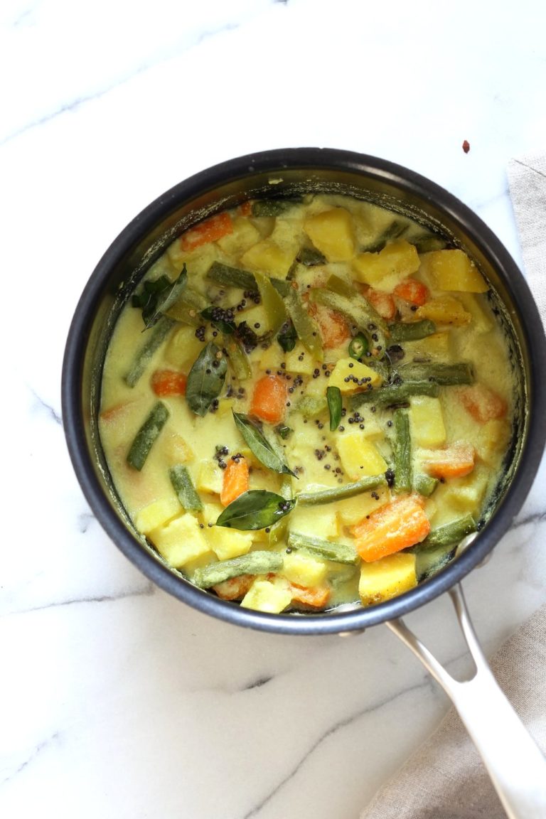 Avial - South Indian Veggie Coconut Curry - Vegan Richa