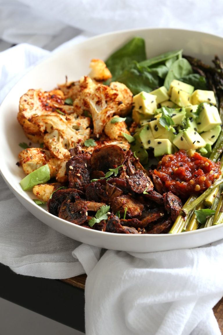 Bulgogi Roasted Spring Veggie Bowl - Vegan Richa