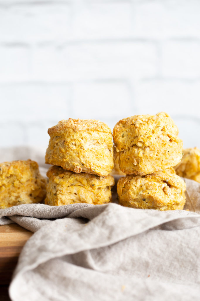 Oil-free Vegan Biscuits 1 Bowl - Vegan Richa