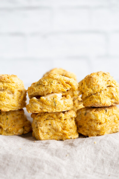 Oil-free Vegan Biscuits 1 Bowl - Vegan Richa