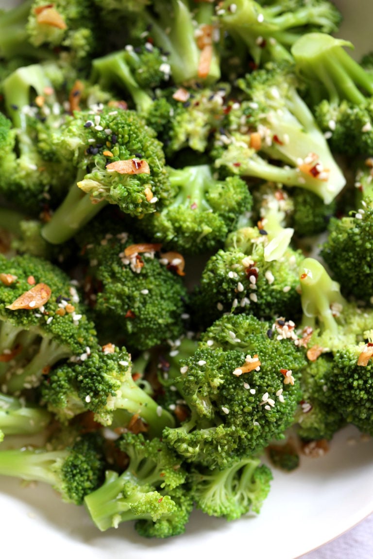 Sesame Garlic Broccoli Recipe - Vegan Richa