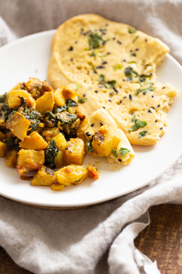 Gluten free Naan Vegan Grainfree - Vegan Richa