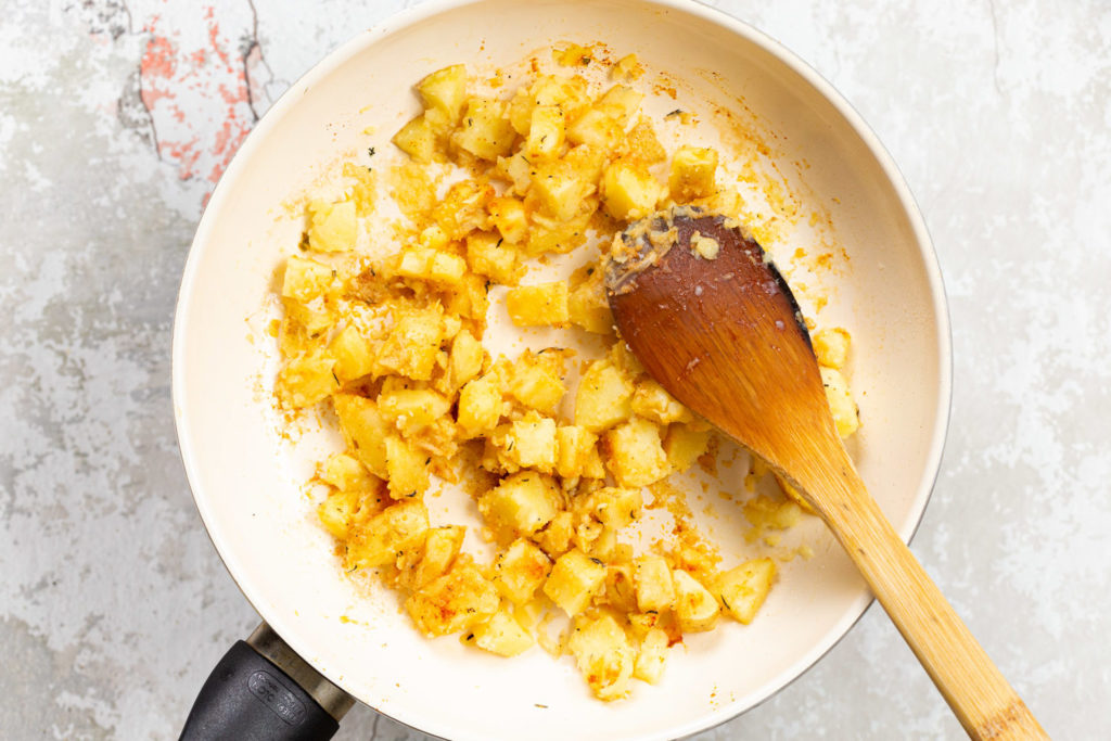 Vegan Breakfast Burrito Recipe With Tofu Scramble, Spiced Potatoes ...