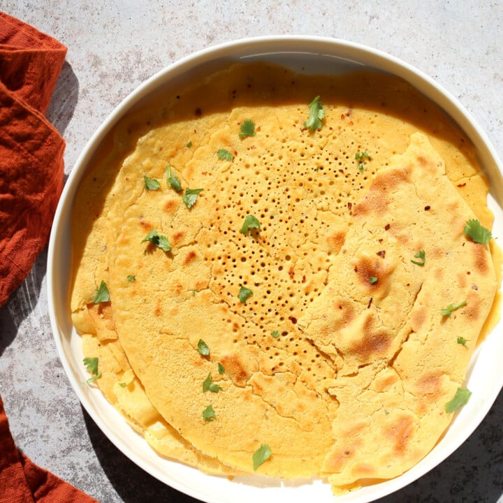 Vegan Socca Recipe - Chickpea Flatbread Gluten-free - Vegan Richa
