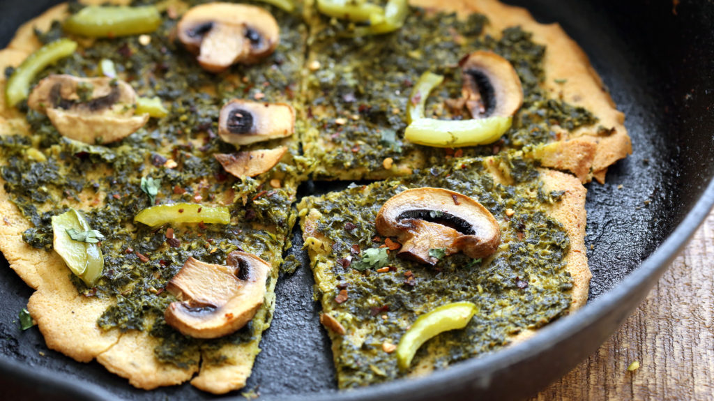 Vegan Socca Recipe - Chickpea Flatbread Gluten-free - Vegan Richa