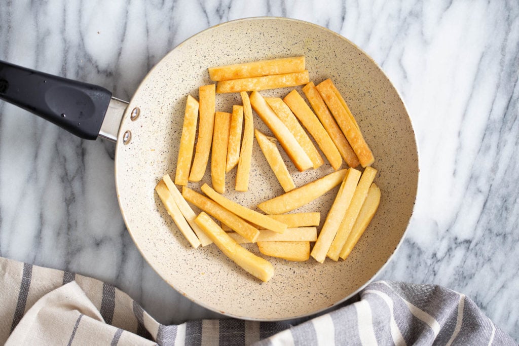 Cajun Chickpea Fries with Cilantro Jalapeño Lime Dip - Vegan Richa
