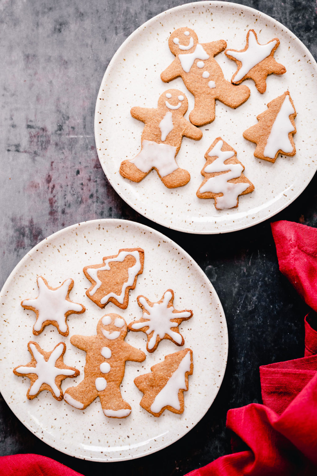 Vegan Gingerbread Men Cookies - Gluten-free & Grain-free