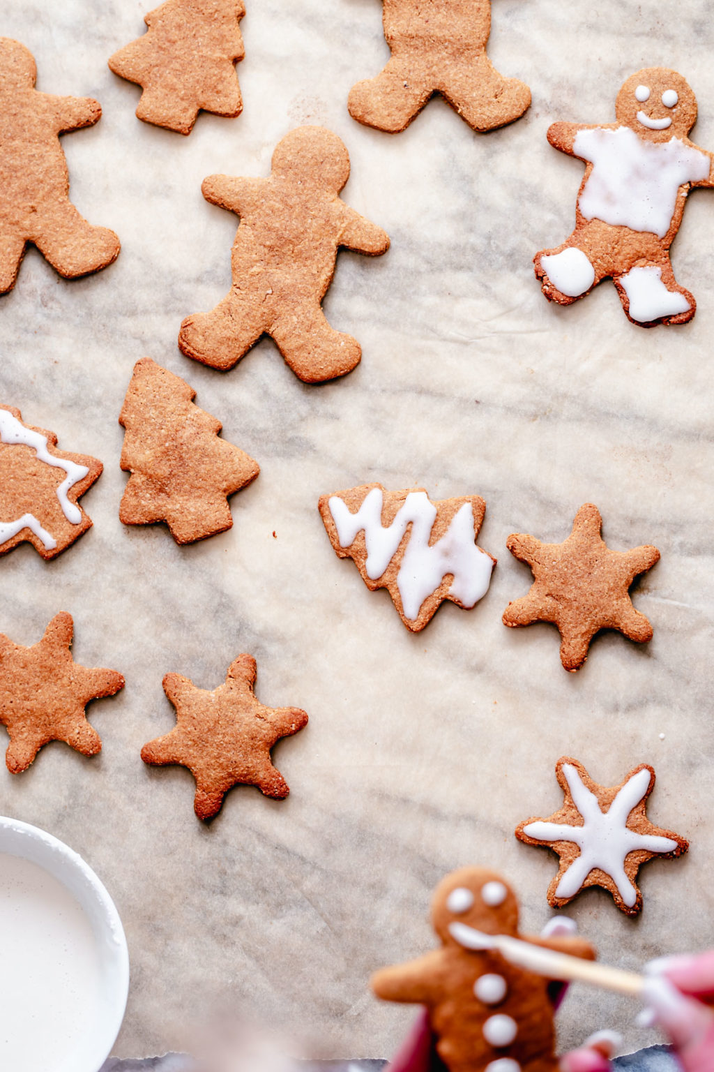 Vegan Gingerbread Men Cookies - Gluten-free & Grain-free