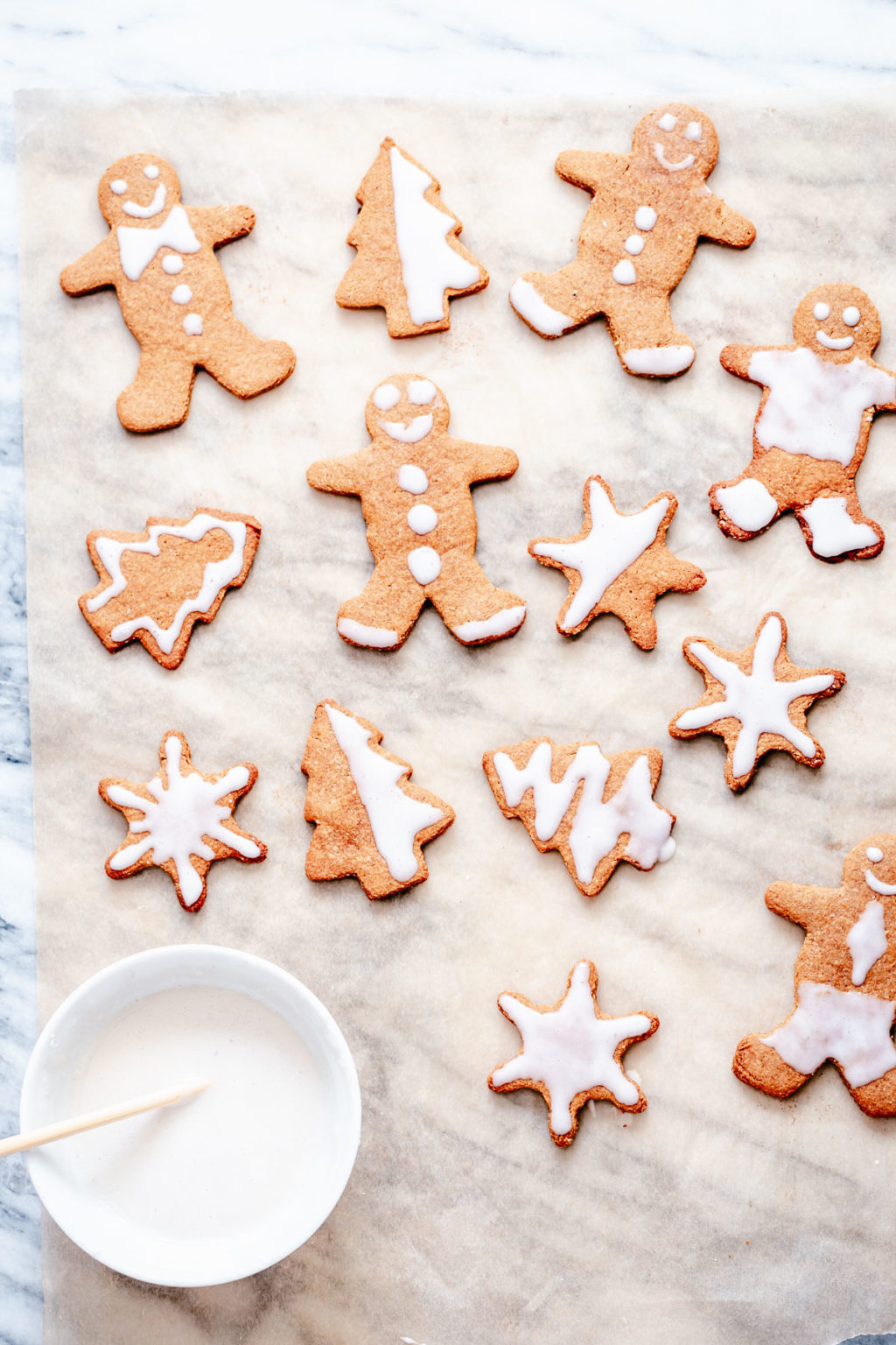 Vegan Gingerbread Men Cookies - Gluten-free & Grain-free