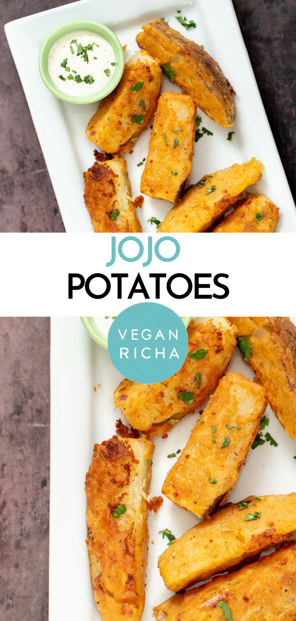 Homemade Jo Jo Potatoes - Crispy Potato Wedges