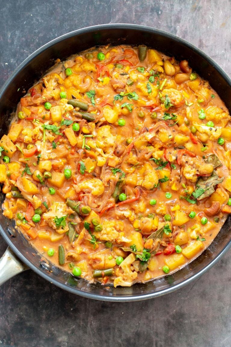 Vegan Diwani Handi Vegetable Recipe