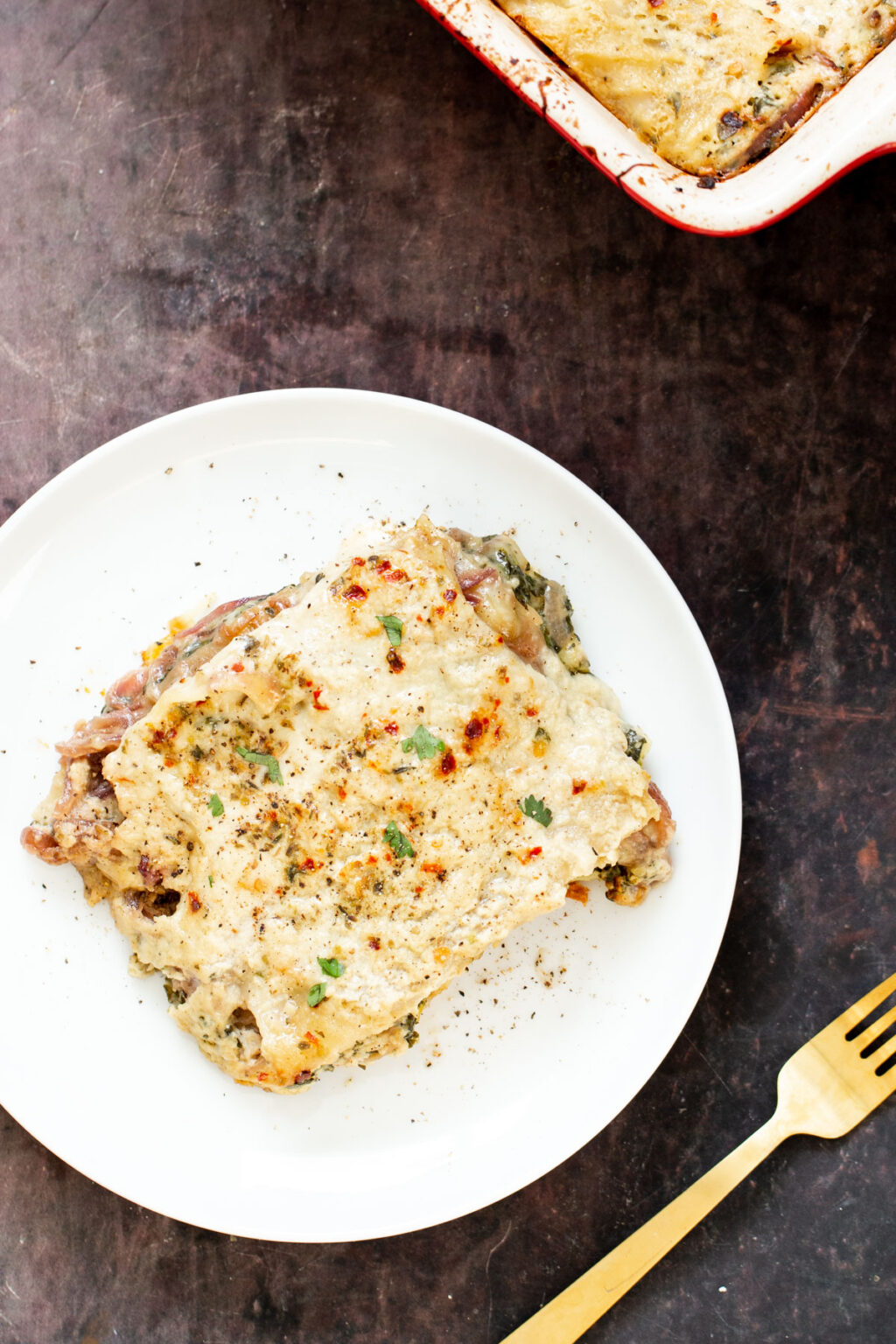 Vegan Butternut Squash Lasagna with Caramelized Onion - Vegan Richa