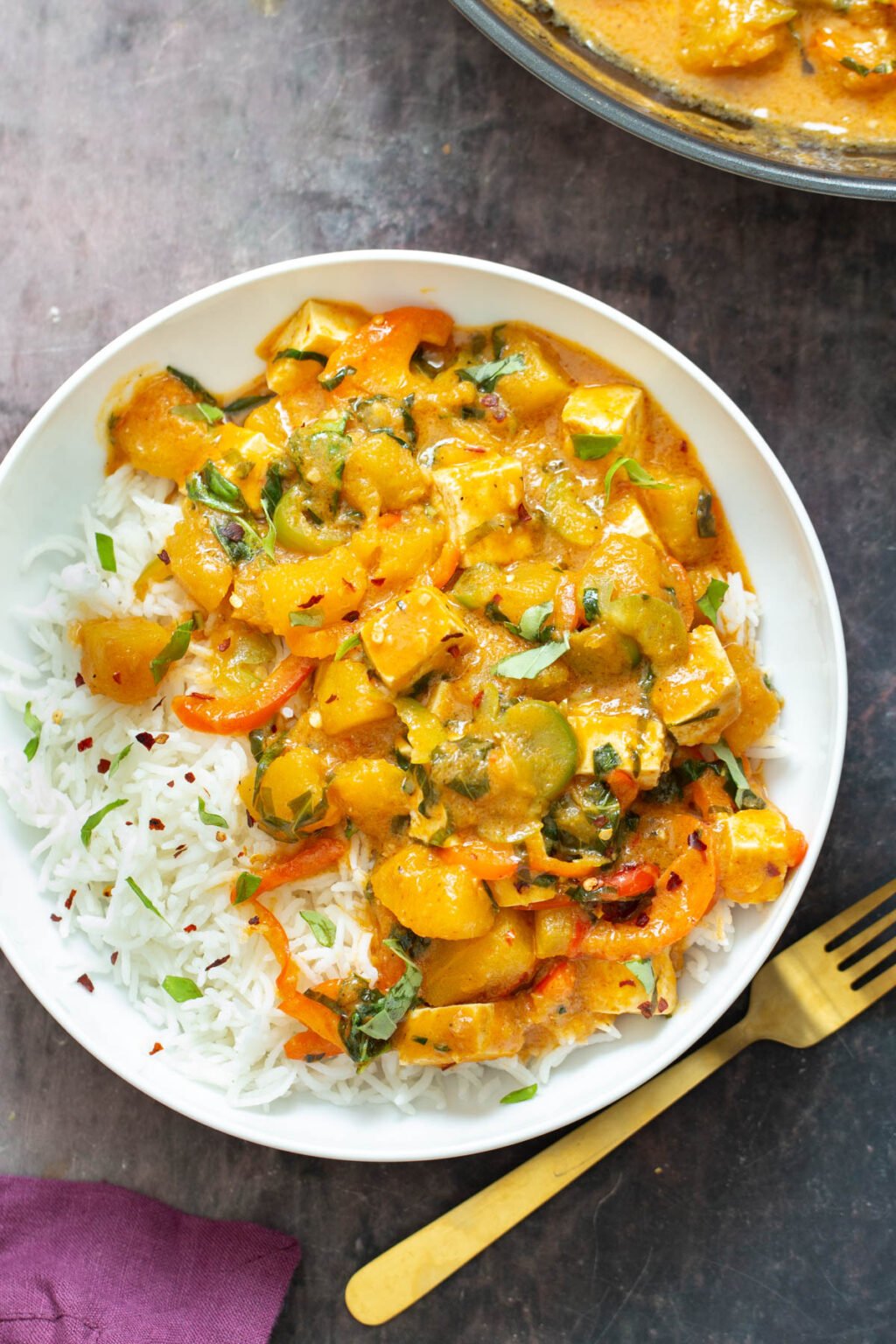 Thai Pumpkin Curry Vegan - Vegan Richa