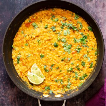 Spicy Urad Dal (Black Gram Lentil Dal) - Vegan Richa