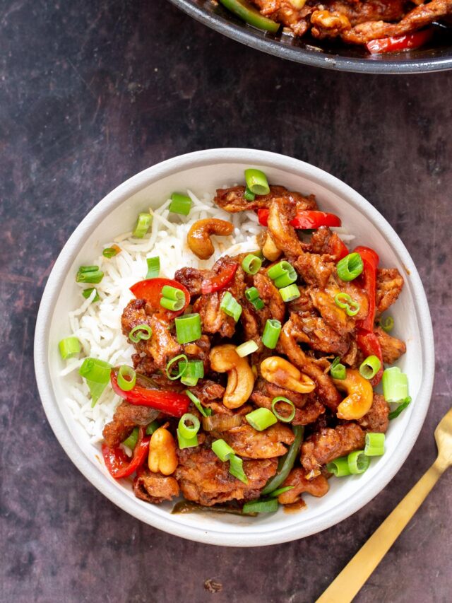 Dragon Chicken Soy Curls - Vegan Richa