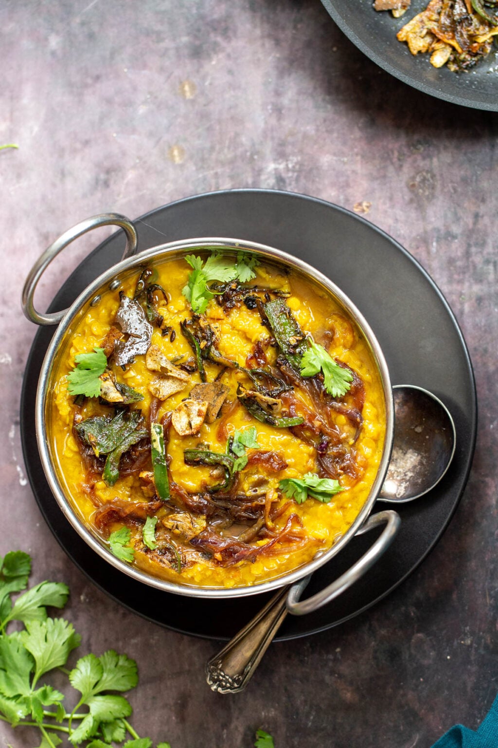 Masoor Dal Tadka (Indian Split Red Lentil Dal) - Vegan Richa