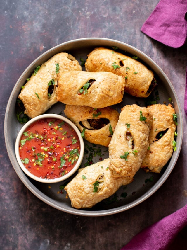 Vegan Lentil Sausage Rolls - Vegan Richa