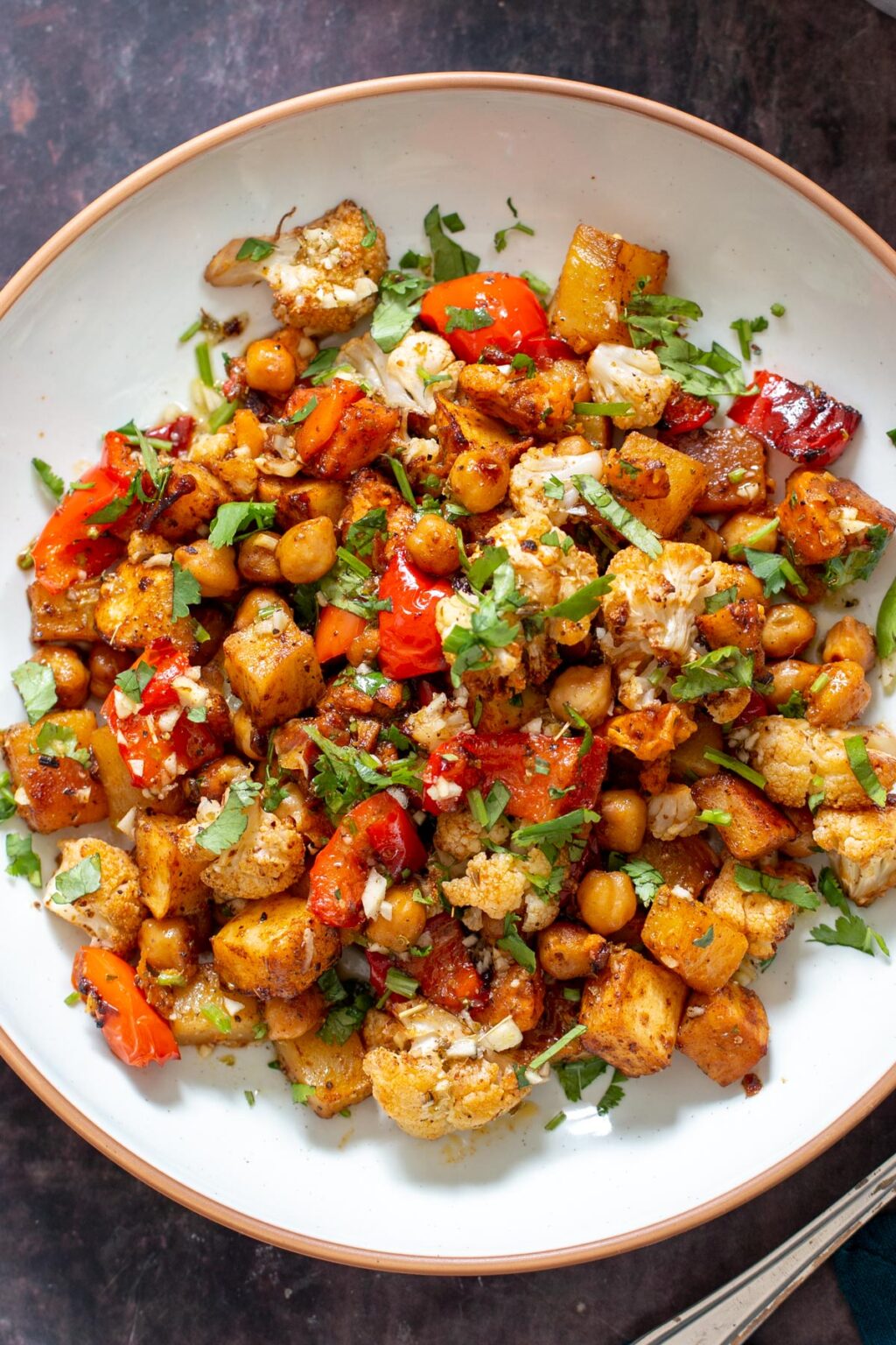 Sheet Pan Mediterranean Dinner