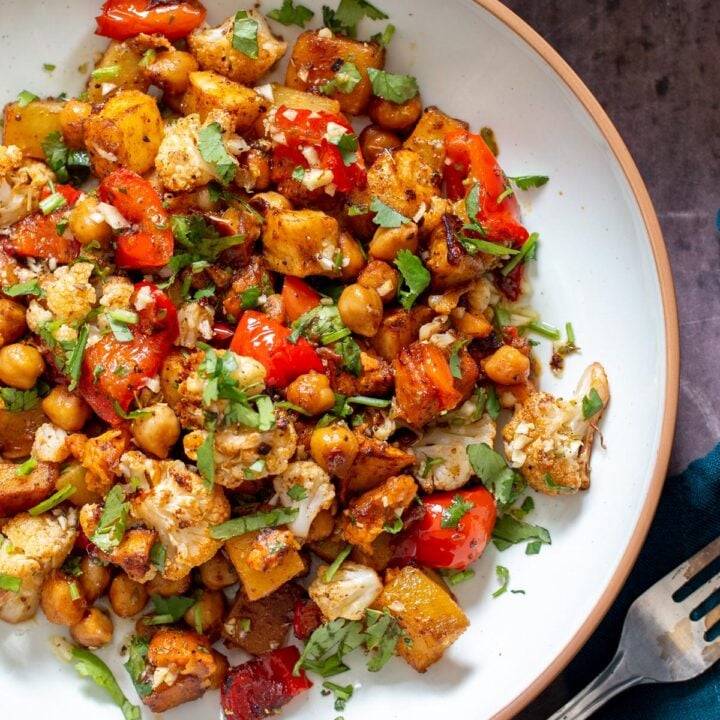 Sheet Pan Mediterranean Dinner