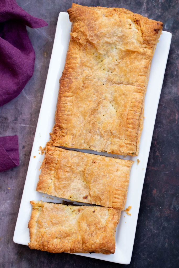 Vegan Lentil Sambusa Pie - Vegan Richa