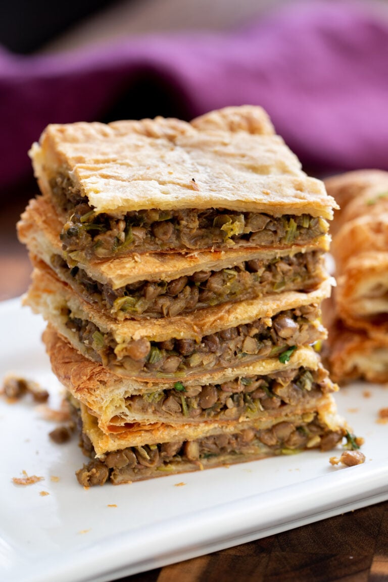 Vegan Lentil Sambusa Pie - Vegan Richa