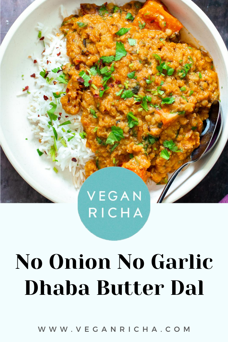 Dhaba Style Butter Dal (vegan) - Vegan Richa