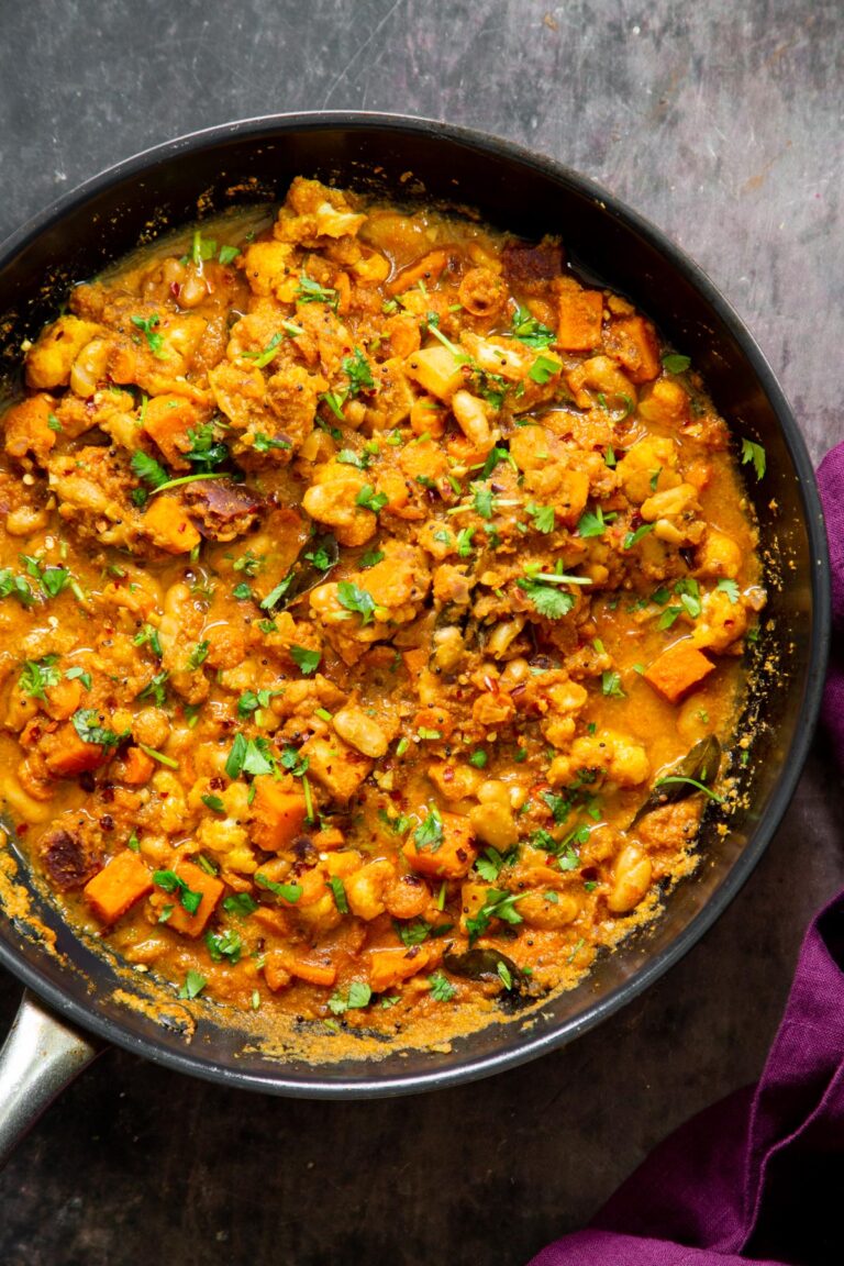Vegan Malabar Curry with Veggies and Beans - Vegan Richa