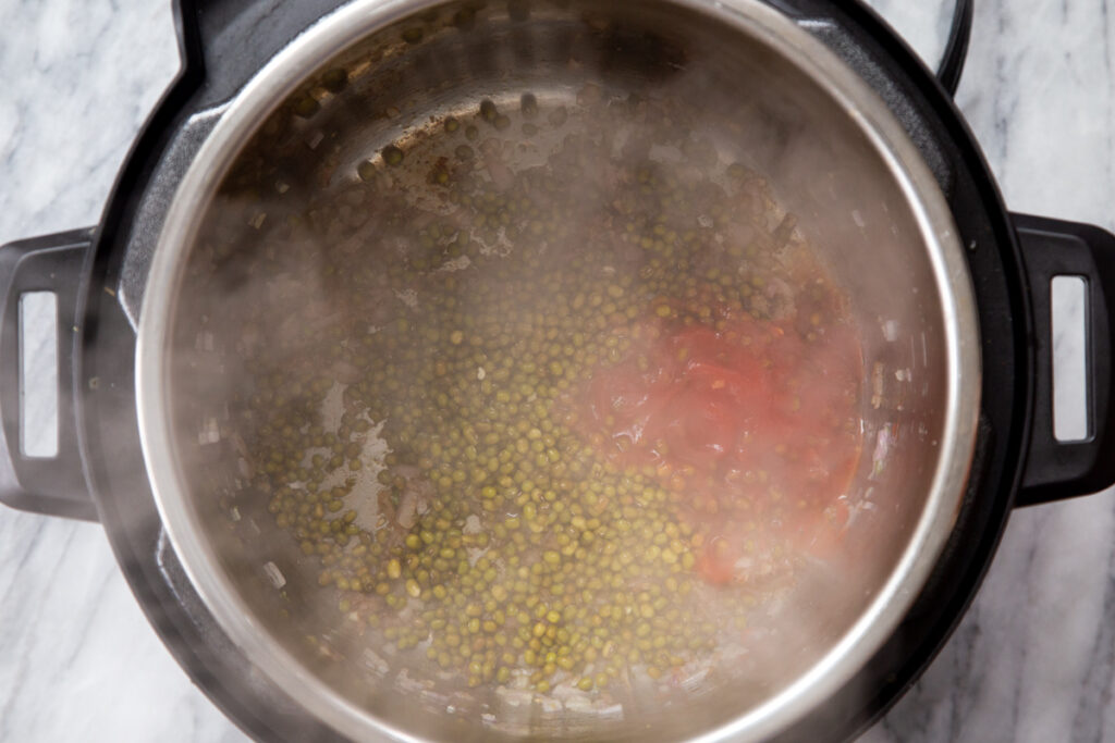 Sabut Moong Dal - Creamy Green Mung Beans - Vegan Richa