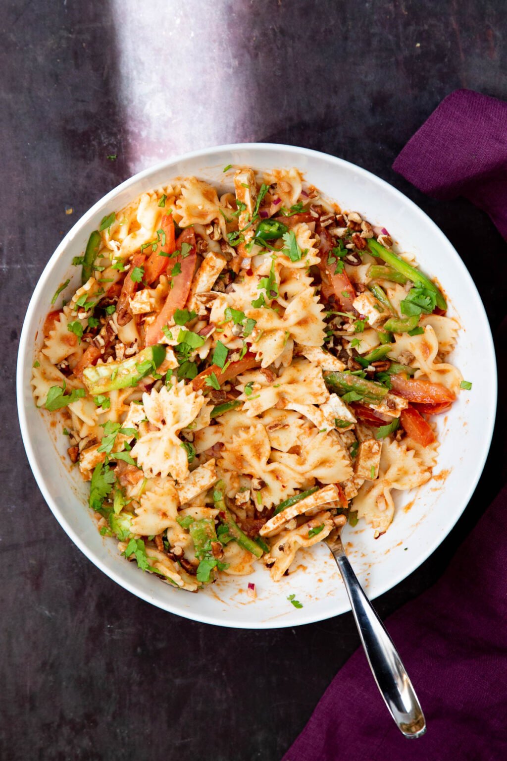 Tikka Masala Pasta Salad - Vegan Richa