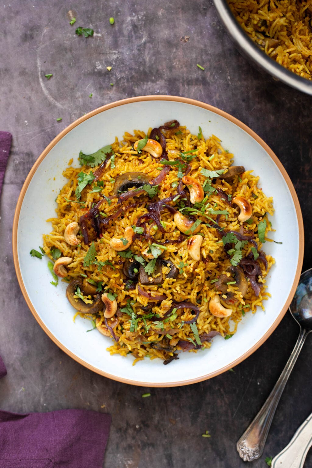 Mushroom Biryani - Vegan Richa
