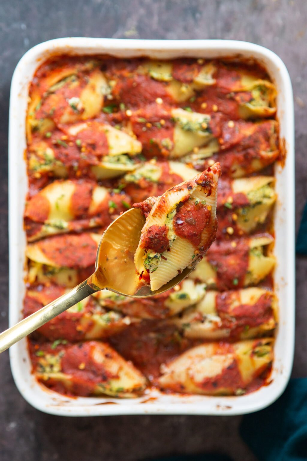 Vegan Stuffed Shells with Tofu Spinach Ricotta - Vegan Richa