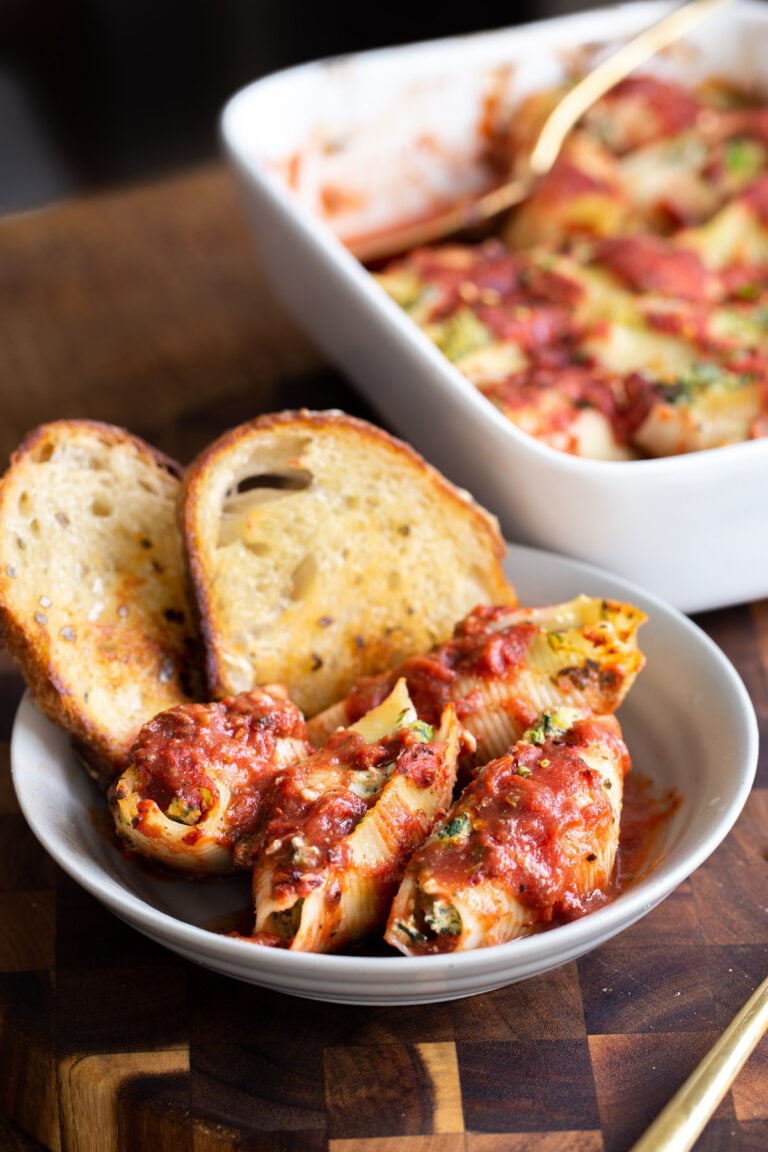 Vegan Stuffed Shells with Tofu Spinach Ricotta - Vegan Richa
