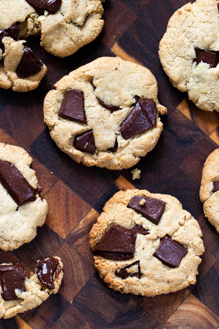 Miso Lemon Pepper Chocolate Chunk Cookies - Vegan Richa