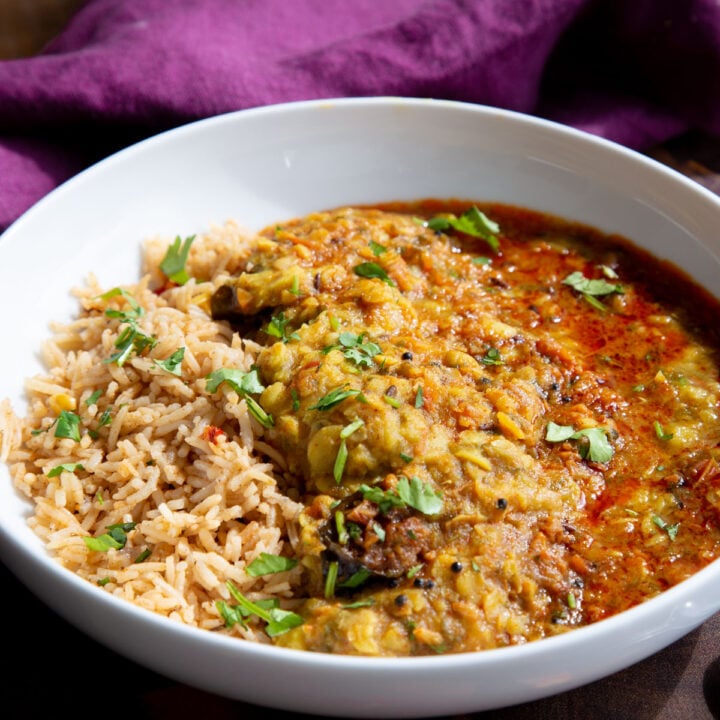 Chataka Dal - Spicy Maharashtrian Toor Dal - Vegan Richa
