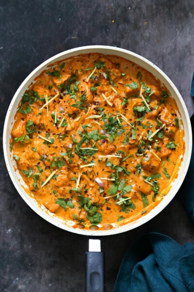 Vegan Lasooni Chicken curry - No tomato - Vegan Richa